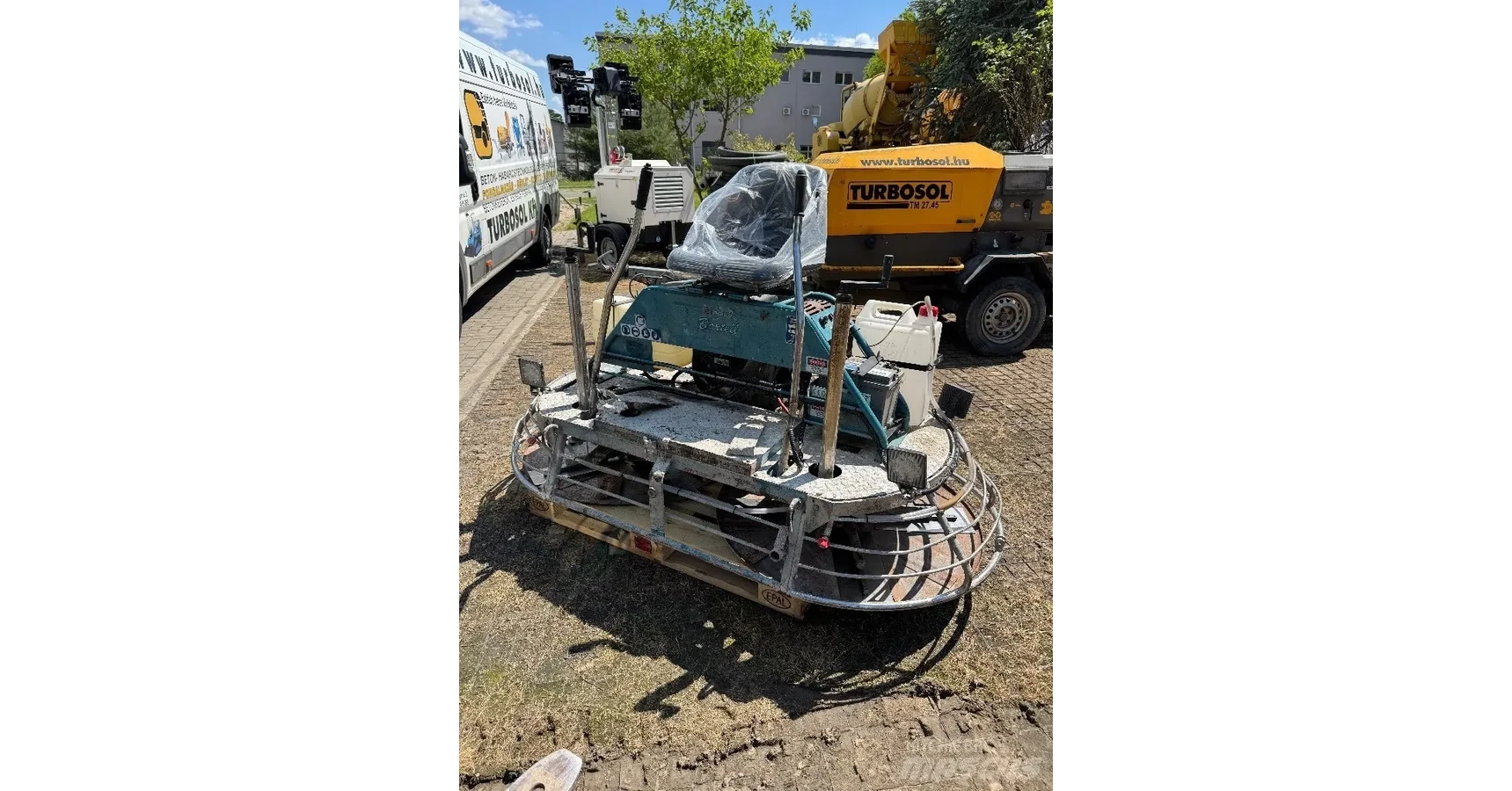 Terex Bartell Betonsimítógép TS78 Felújított - Betonkeverő, betonsimító ...